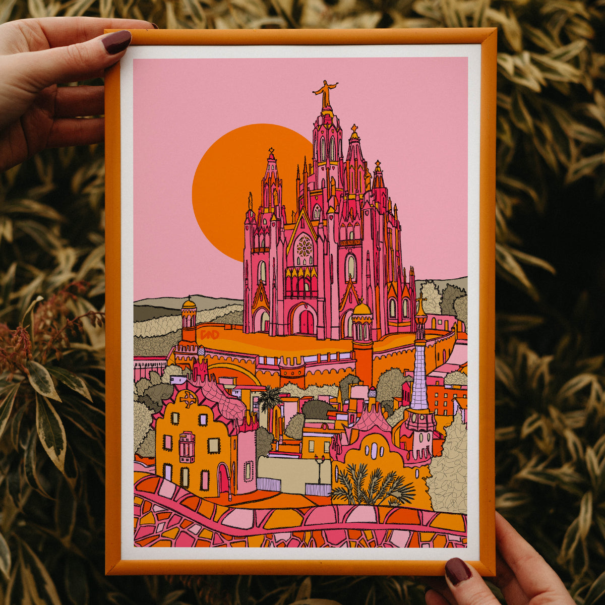 Barcelona Art Print – Freya Niamh
